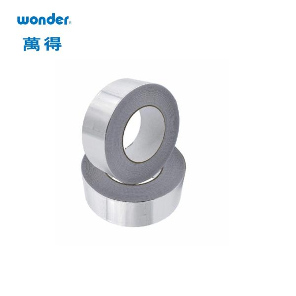 Sealing Aluminum Foil Waterproof Tape , Silver Self Adhesive Aluminium Tape