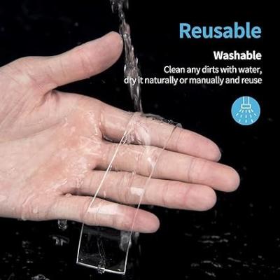 China Nano Double Sided Adhesive Tape Washable Strong Sticky Reusable Transparent Tape for Household Industrial Mounting Tapes in Blister Packing for sale