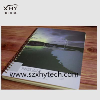 China black colour A4 Spiral Paper Notebook for sale