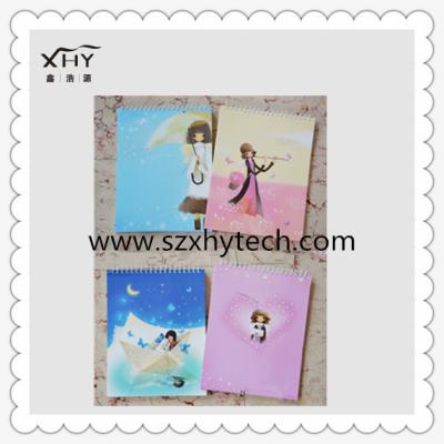 China Cheap hardcover spiral notebook for sale