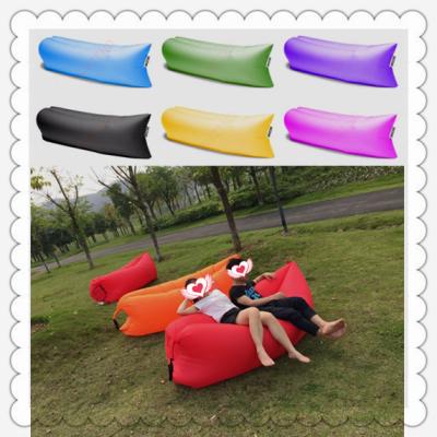 China 2016 Newest Design Nylon Fast lamzac hangout inflatable sleeping bag for sale