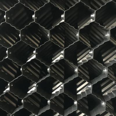 China 19mm Fluted PP Cooling Tower Filling Counter Flow Cooling Tower Fill for sale