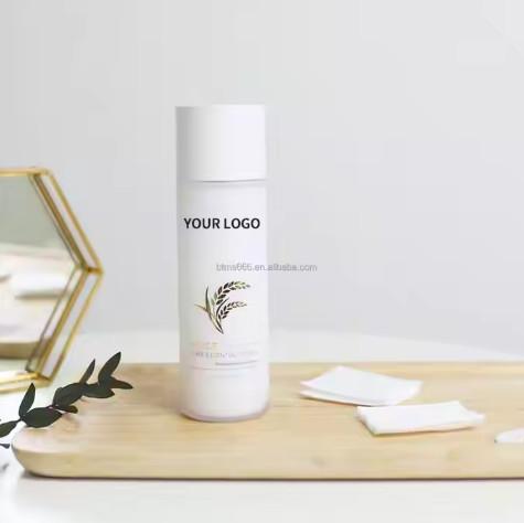 Quality Organic Rice Facial Skin Toner Korean Private Label Wholesaler Face Moisturizer Water Rice Pure Essential Toner for sale