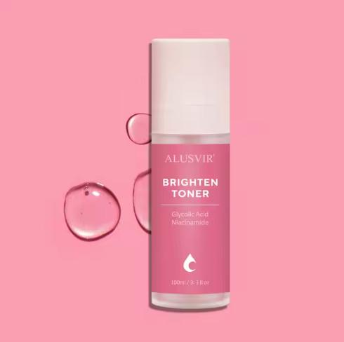 Quality Private Label Korean Skincare Vitamin C Glycolic Acid Face Toner Skin Care for sale