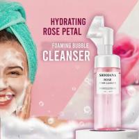 Quality Vegan Amino Acid Cleansing Mousse Remove Makeup Moisturizing Face Wash Rose for sale