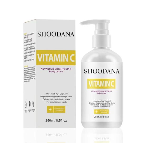 Quality ODM OEM Body Lotion Vitamin C Skin Whitening Moisturizer OEM Skincare for sale
