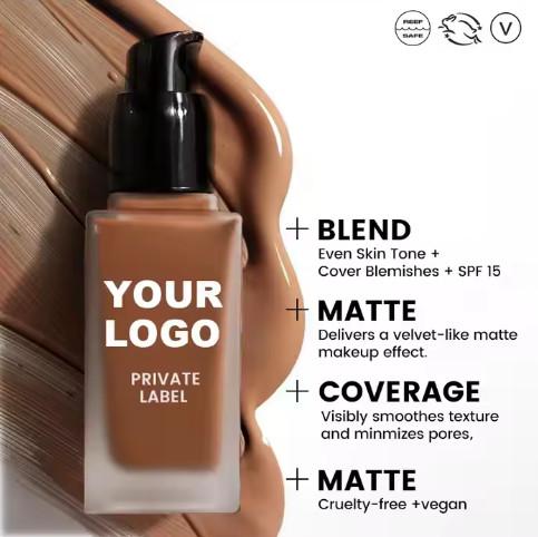 Quality Private Label Makeup Foundation OEM ODM Private Label Vegan Makeup for sale