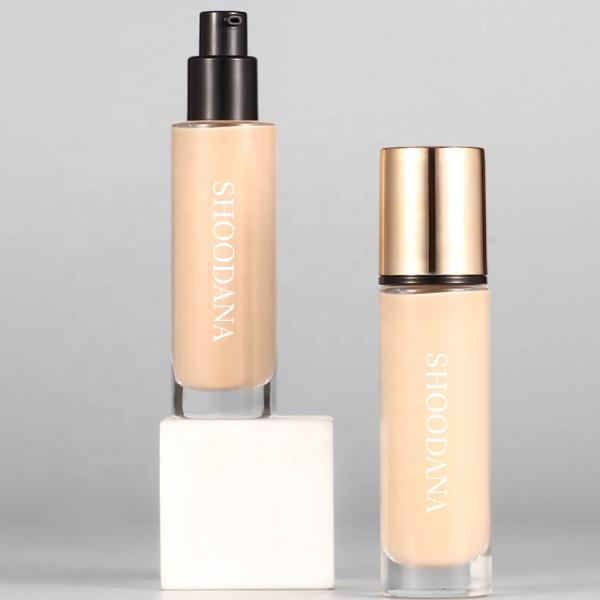 Quality Wholesale Custom OEM SPF 15 Liquid Matte Face Foundation Waterproof Lasting Whitening High Coverage for Sensitive Skin Cream for sale
