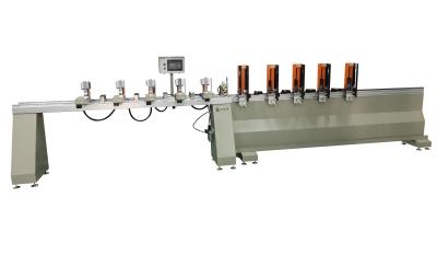 China Wooden venetian blinds fully-automatic punching and threading machine for sale