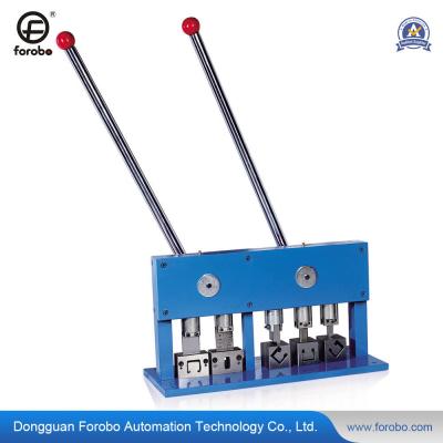 China 25mm head & bottom rails manual punching and cutting machine for venetian blind for sale