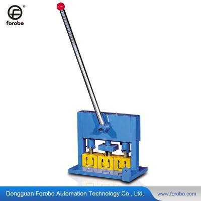 China Manual 35mm Venetian Blind Making Tool and Rail Punching Machine for sale