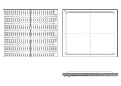 China Virtex-5 Family FPGA XC5VLX30T-1FF323C Embedded - Field Programmable Gate Array for sale