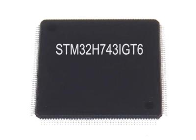 China STM32H743IGT6 Microcontrollers van geïntegreerde schakelingen IC van Chip Single Core LQFP176 Te koop