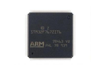 Chine Les microcontrôleurs 144LQFP à un noyau INSTANTANÉS de la puce STM32F767ZIT6 32BIT 2MB d'IC ébrèchent à vendre