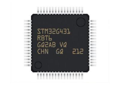 China Braço Cortex-M4 MCU de IC LQFP64 dos microcontroladores do elevado desempenho STM32G431RBT6 for sale