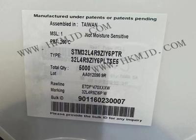 China Spaanderstm32l4r9ziy6 PTR Single-Core 120MHz 2MB Microcontroller van geïntegreerde schakelingen IC Te koop