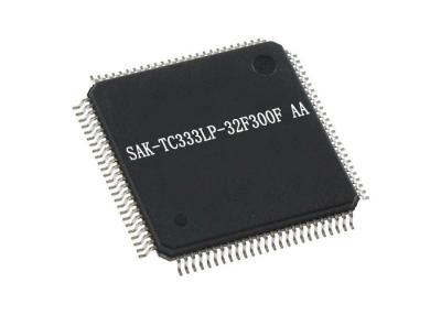 China SAK-TC333LP-32F300F AA Microcontroller MCU with 248 KBytes Embedded RAM 200 MHz Core and 1 W Consuming in TQFP-100 Package for sale
