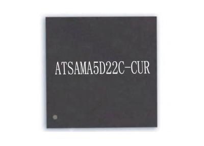 China 500MHz ATSAMA5D22C-CUR Microcontroller MCU TFBGA196 Graphics Interface Circuit Chip for sale