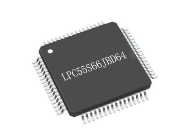China Integrated Circuit Chip LPC55S66JBD64 Single Core Microcontroller IC 150MHz 64TQFP for sale