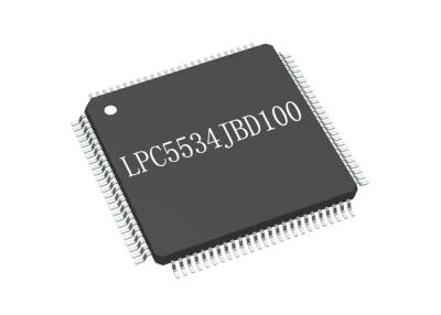 China 150MHz Integrated Circuit Chip LPC5534JBD100 Single Core Microcontroller IC 100HLQFP for sale