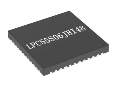 China Chip Integrated Circuit LPC55S06JHI48 96MHz 256KB ARM Microcontrollers IC for sale