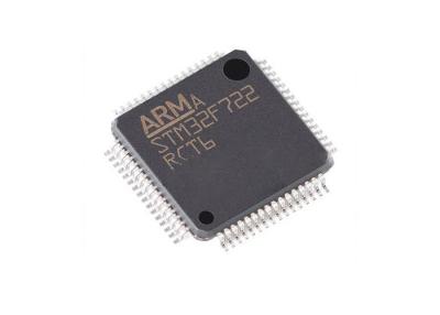 China ICs Chip Flash Microcontroller IC STM32F722RCT6 Single-Core 64-LQFP Package for sale