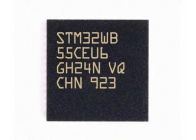 China 2Mbps STM32WB55CEU6 Microcontroller MCU 48UFQFN Multiprotocol Wireless 32Bit MCU for sale