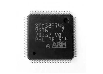 China Single Core STM32F746VGT6 Microcontroller MCU 100LQFP 216MHz Microcontroller Chip for sale