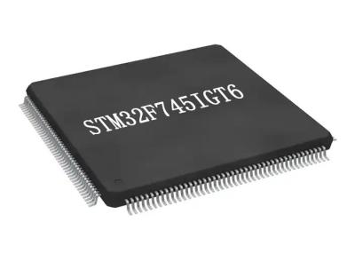 China High Performance STM32F745IGT6 Single-Core Flash 176-LQFP Microcontroller IC for sale