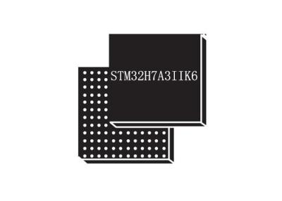 China Microplaqueta do microcontrolador do ARM Cortex M7 201UFBGA do microcontrolador MCU STM32H7A3IIK6 à venda