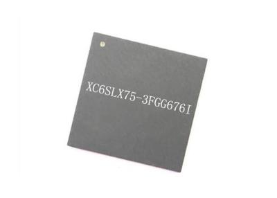 China Integrated Circuit Chip XC6SLX75-3FGG676I Field Programmable Gate Array 676FBGA for sale