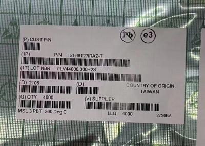 China Integrated Circuit Chip ISL68127IRAZ PWM Controller IC 48QFN Digital Dual Output for sale