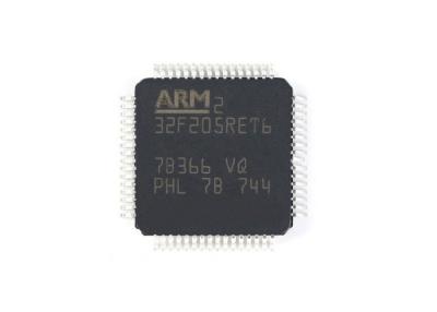 China Microcontroller MCU IC STM32F205RET6 de Oppervlakte van het FLITS 64-LQFP Pakket zet op Te koop