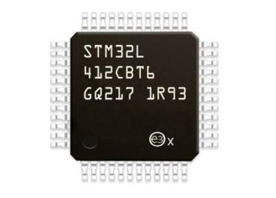 China 128KB flitsmicrocontroller MCU STM32L412CBT6 80MHz Microcontroller Spaander LQFP48 Te koop