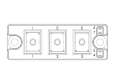 中国 200A Phase Leg SiC Diodes Power Module MSCDC200A120D1PAG Automotive IGBT Modules 販売のため