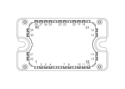 中国 Automotive IGBT Modules MSCSM70VM19C3AG Mosfet Array Chassis Mount Transistors 販売のため