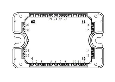 China Three Level Inverter MSCSM170TLM23C3AG SiC MOSFET Power Module 1700V 4N-Channel for sale