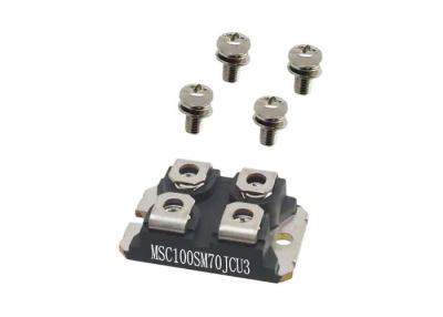 China Automotive IGBT Modules MSC100SM70JCU3 N-Channel IGBT Silicon Carbide Modules 	365W à venda