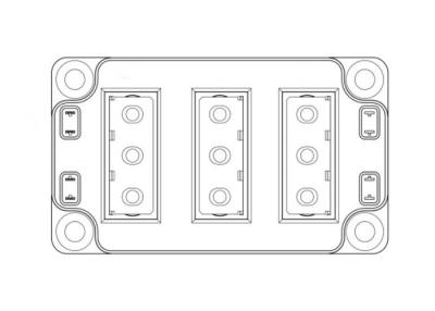 中国 Automotive IGBT Modules MSCSM170DUM039AG 2N-Channel Common Source MOSFET Arrays 販売のため
