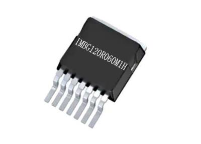 China Transistores del MOSFET del foso del microprocesador IMBG120R060M1H TO-263-8 1200V del circuito integrado sic for sale