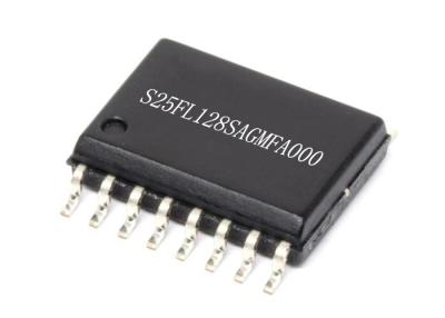 China NOR Flash Memory IC S25FL128SAGMFA000 16-SOIC 128Mbit Integrated Circuit Chip for sale