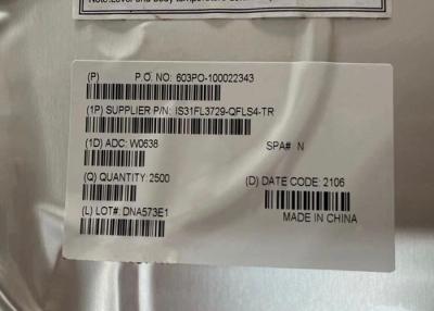 China IS31FL3729-QFLS4-TR Chip di circuito integrato 35mA Matrix LED Driver IC 32-QFN for sale