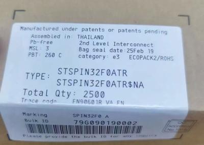 China STSPIN32F0ATR Advanced BLDC Controller With Embedded MCU Microcontrollers for sale