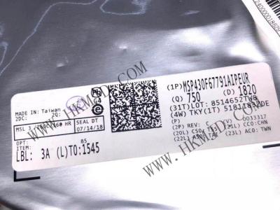 China Microcontroller MCU MSP430F67791Aipeur Ultra-Low-Power 16-bit 16MHz 92KB Flash MicroController Te koop