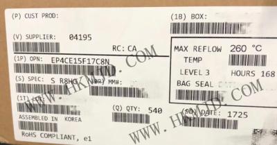 China Field Programmable Gate Array EP4CE15F17C8N
 Cyclone IV E FPGA Integrated Circuits 256-LBGA FPGA Chips à venda