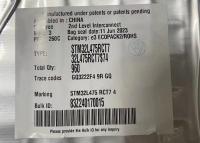 China Microcontroller MCU STM32L475RCT7 80MHz STM32L4 Performance MCU ARM Cortex-M4 for sale