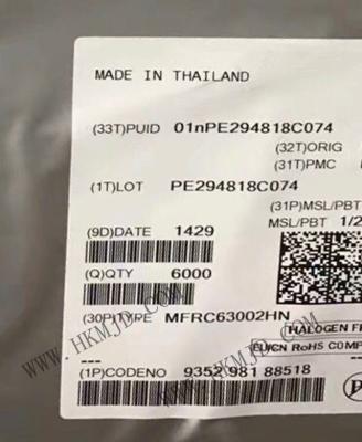 China Integrated Circuit Chip MFRC63002HN 3V RFID Transponder IC 32-VFQFN for sale