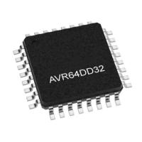 China Microcontroller MCU AVR64DD32-E/PT 64KB Flash 8Bit Embedded Microcontrollers 24MHz for sale