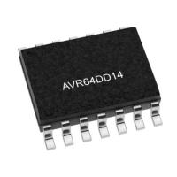China Microcontroller MCU AVR64DD14-E/SL 8KB RAM 7 Channel 8Bit Microcontrollers IC SOIC14 for sale
