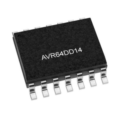 China Microcontroller MCU AVR64DD14T-E/SL Up To 24MHz 7 Channel Microcontroller IC SOIC14 for sale